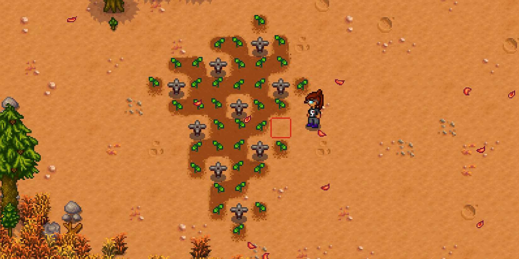Stardew Valley: Best Sprinkler Layout