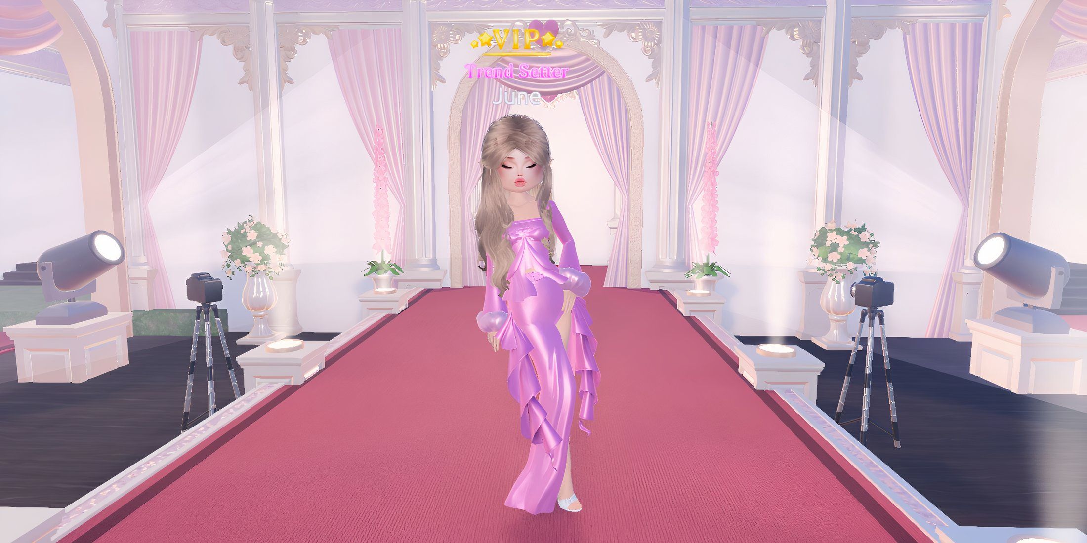 How to Make the Top Model Dress for Free in Dress to Impress