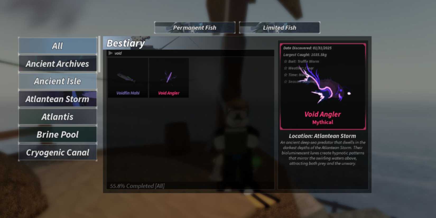 Fisch: How to Catch Void Angler