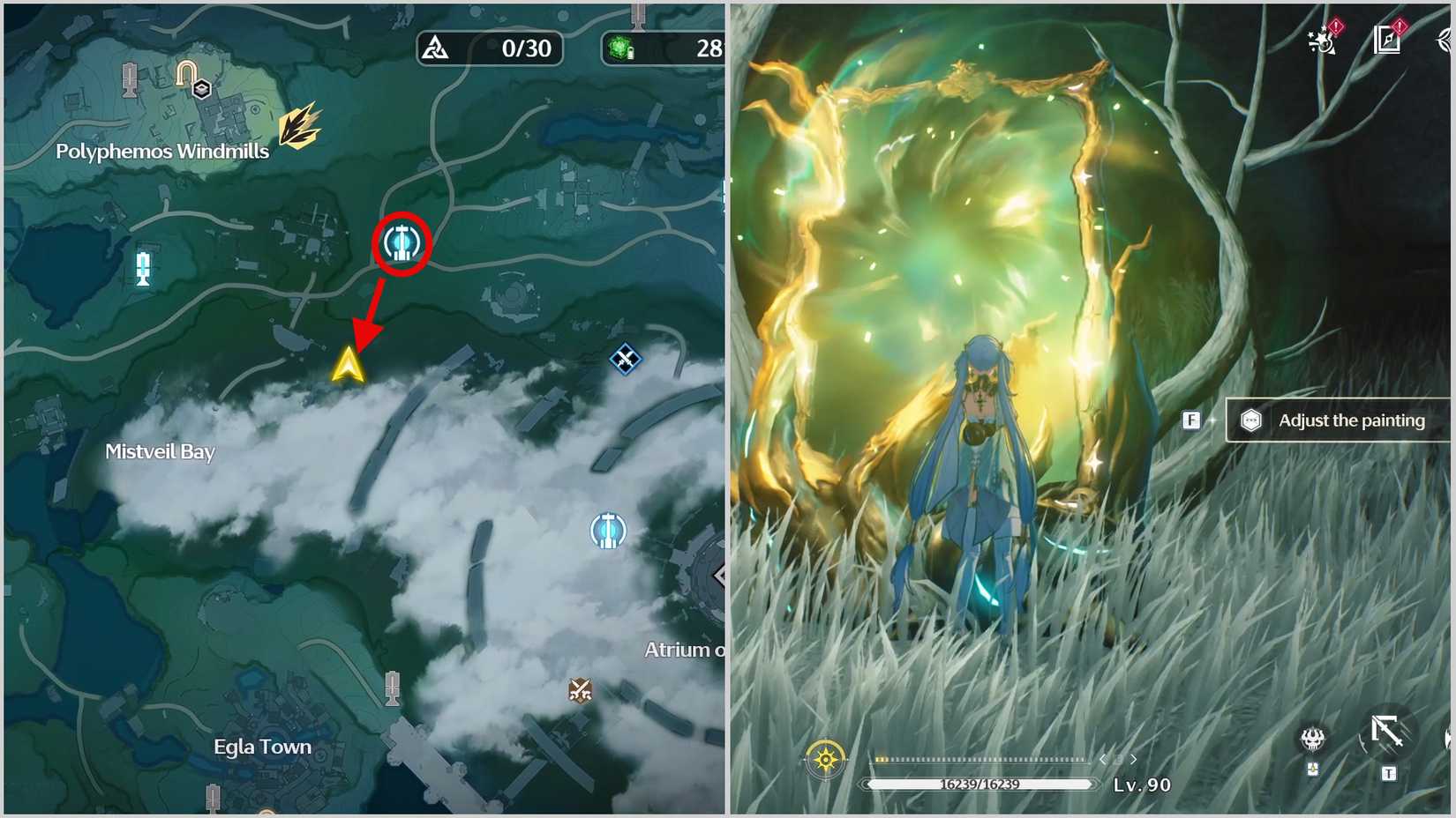 Wuthering Waves: Nimbus Sanctum Overflowing Palette Locations & Solutions