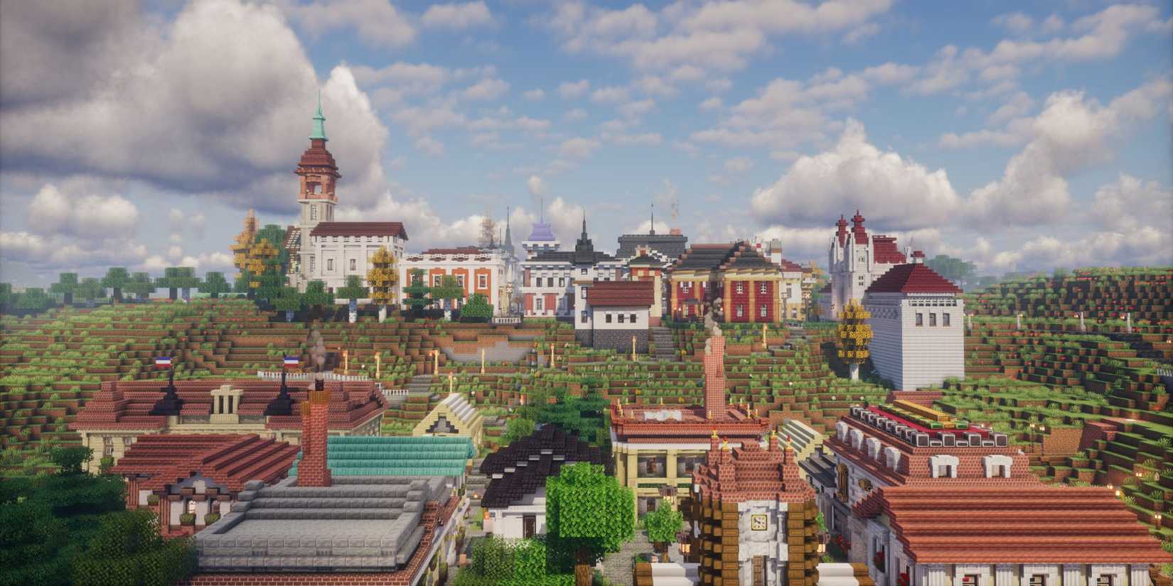 Huge Minecraft Building Designs