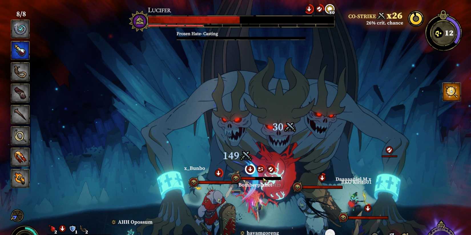 33 Immortals: Lucifer Boss Guide