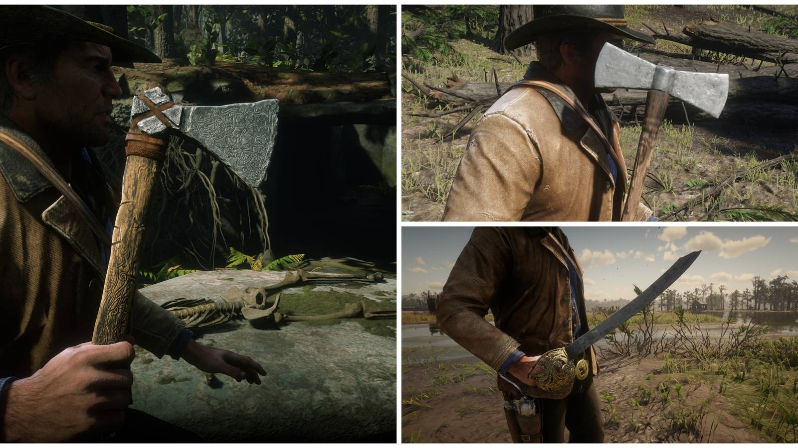 RDR2: All Melee Weapons & Their Locations