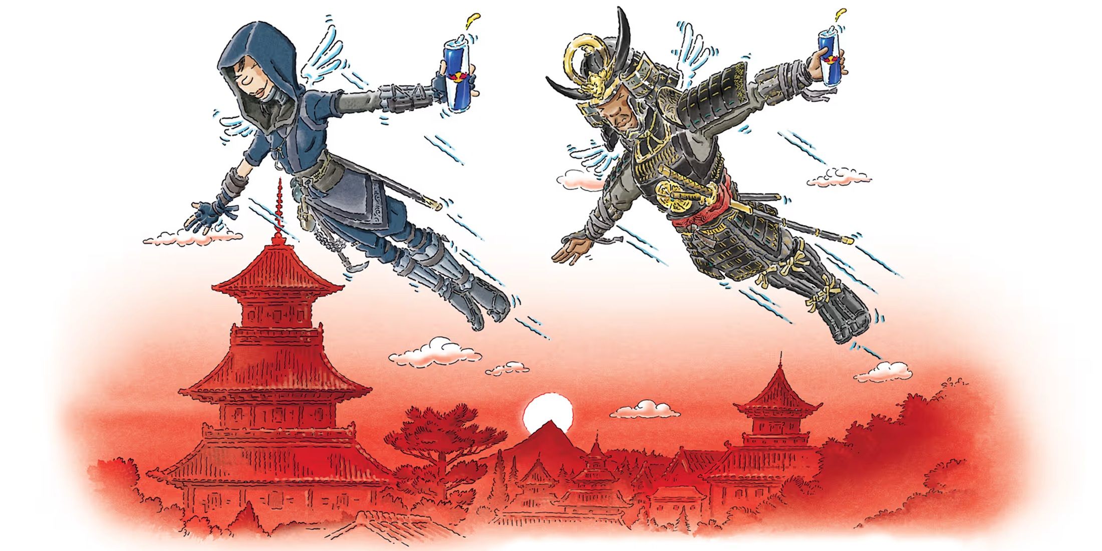 Ubisoft и Red Bull раздают бесплатные внутриигровые предметы для Assassin’s Creed Shadows ...