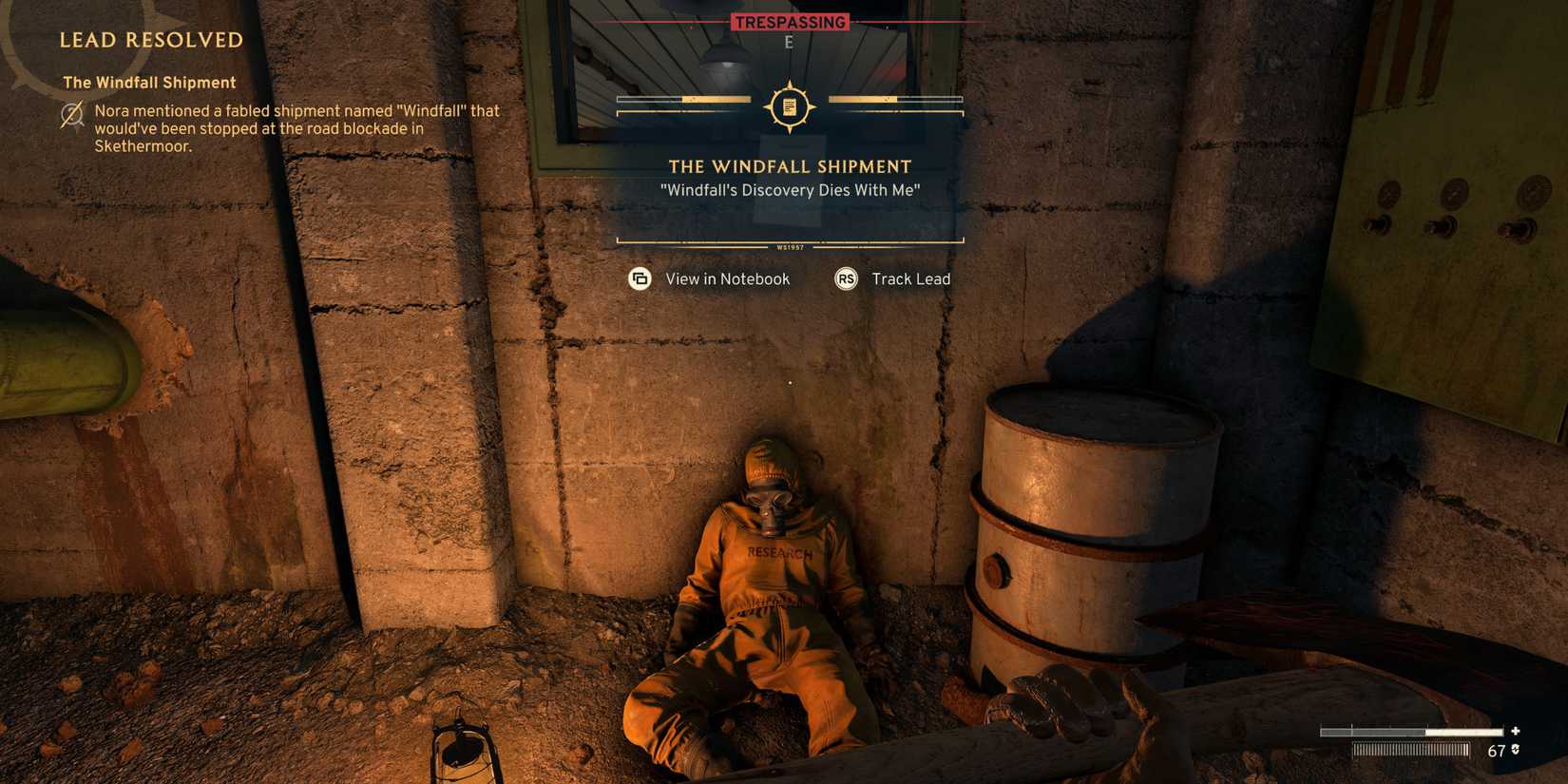 Atomfall: How To Unlock Windfall's Crate (& Location)