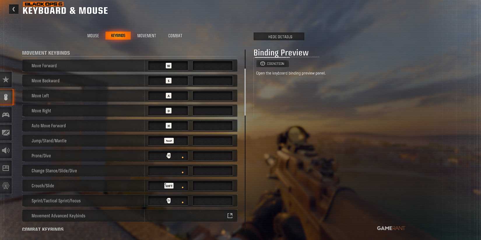 Best Keyboard & Mouse Settings in Black Ops 6