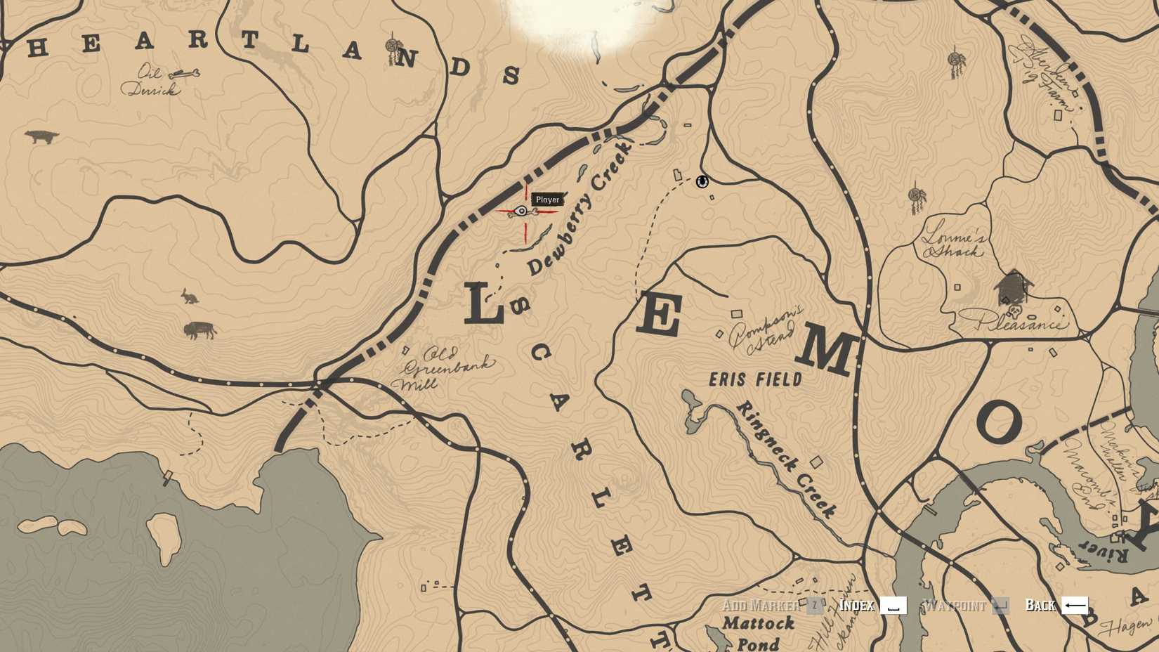 RDR2: All Dinosaur Bones Locations