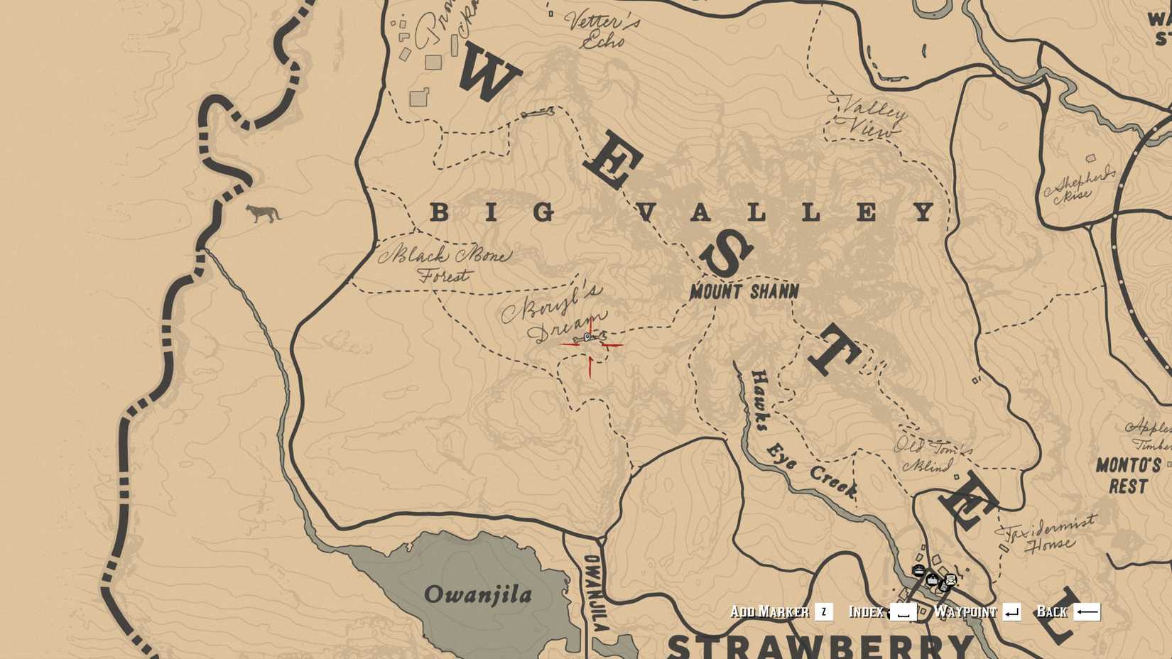RDR2: All Dinosaur Bones Locations