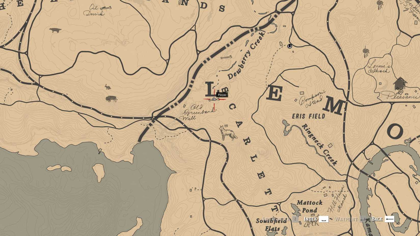 RDR2: All Dinosaur Bones Locations