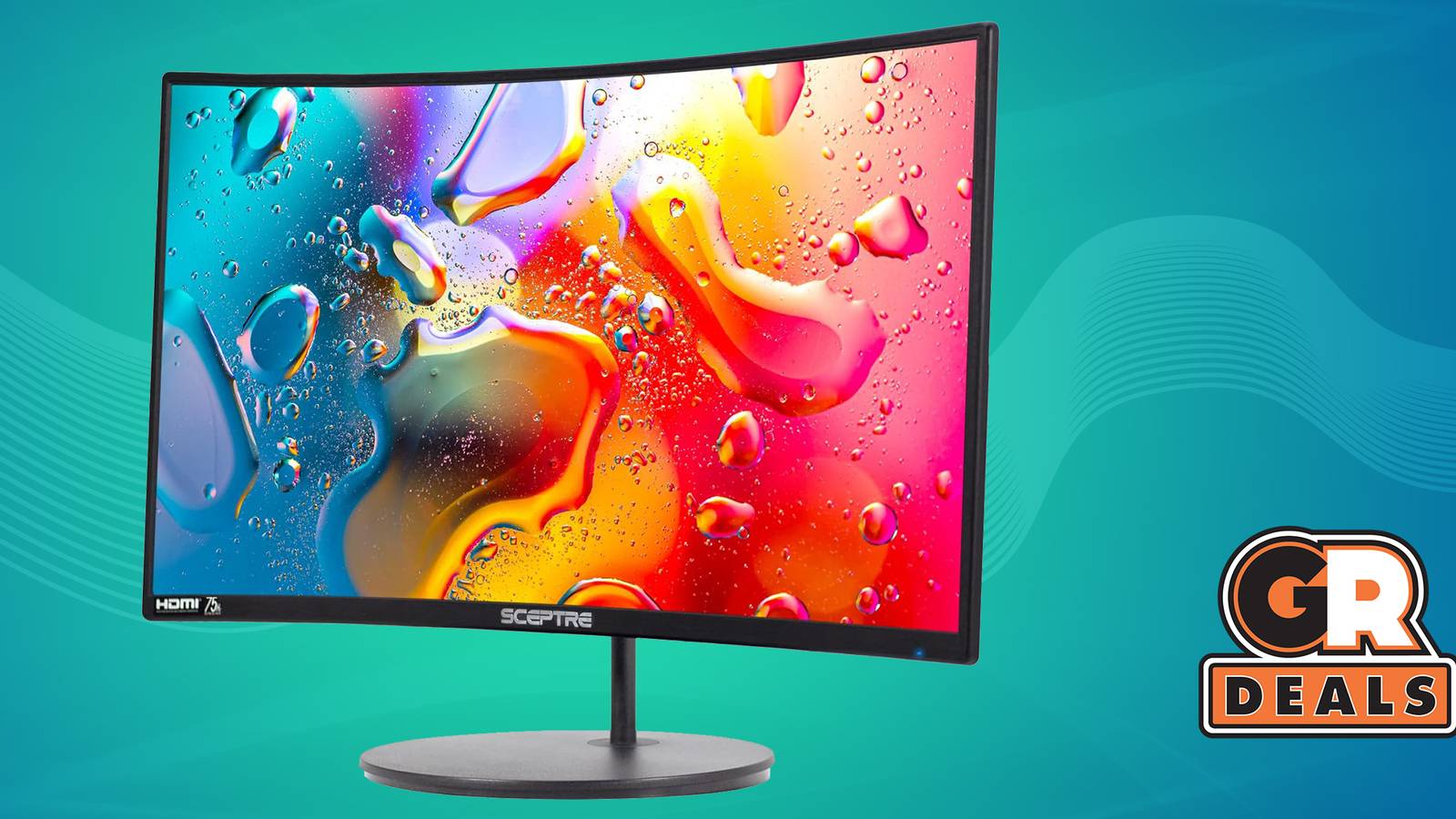 Score A Deal On This 24-Inch Sceptre Curved Gaming Monitor While It Lasts