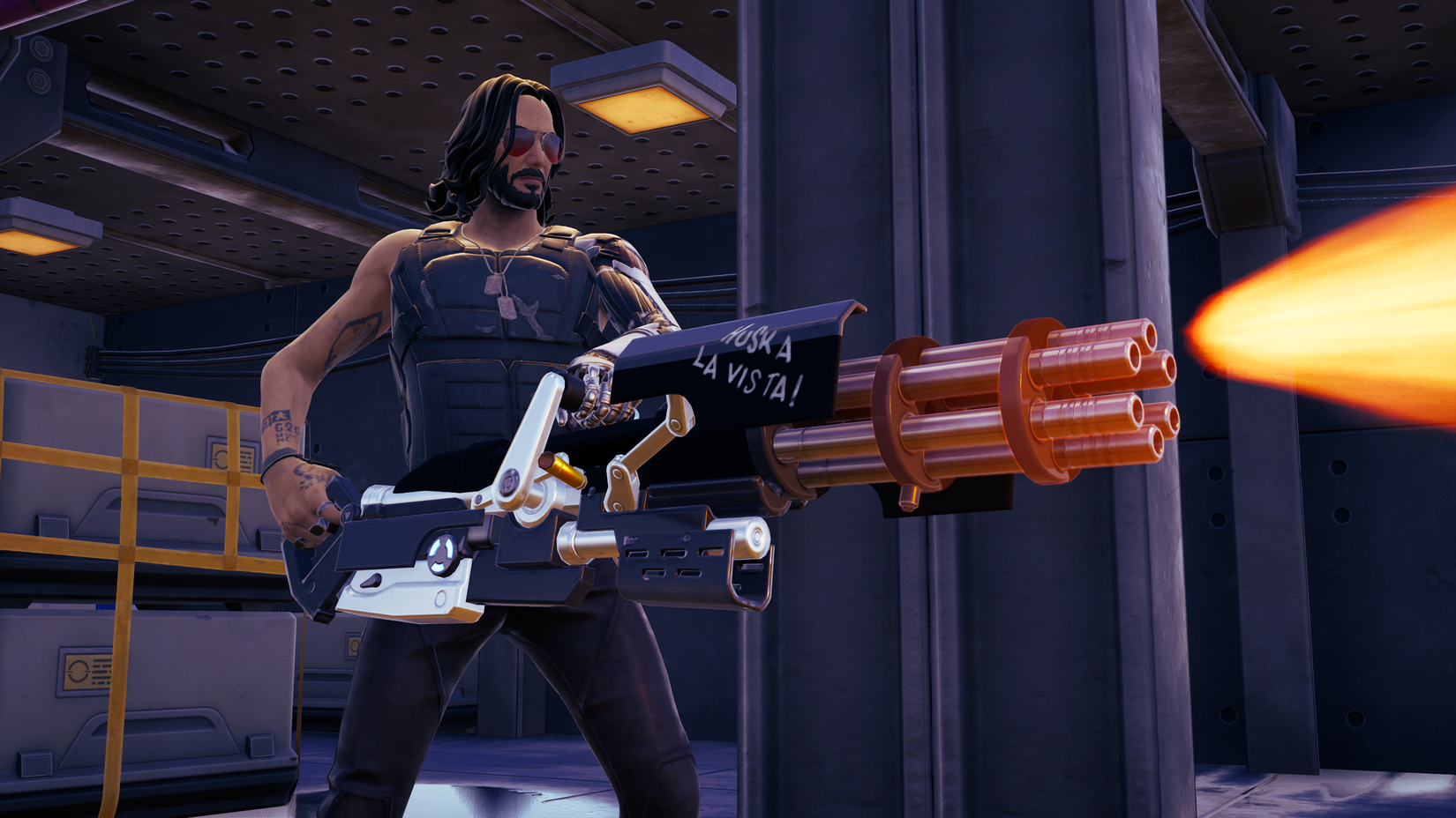 Fortnite: How to Get Brutus' Minigun