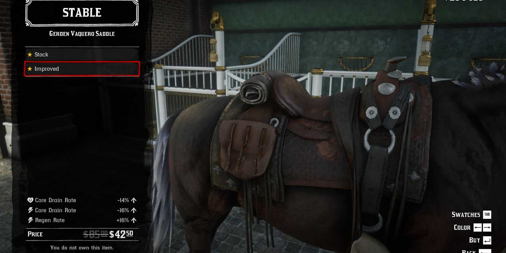 RDR2: Best Saddles & Stirrups (& How to Get Them)