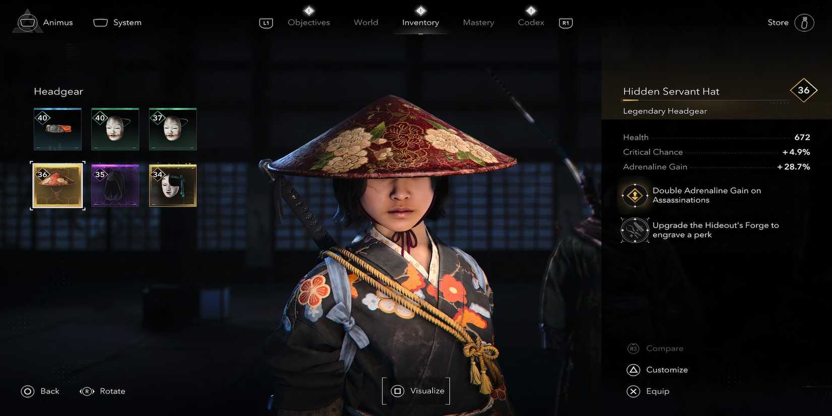 The Best Armor For Naoe In Assassin's Creed Shadows