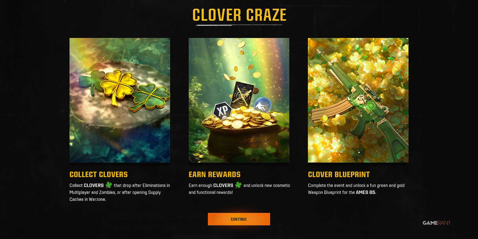 All Clover Craze Event Rewards in Black Ops 6