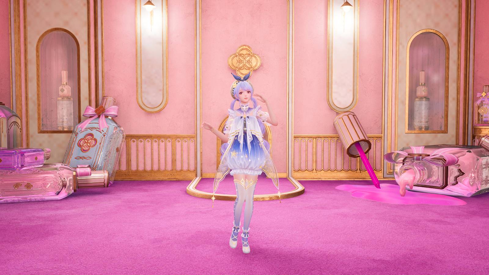 All Timis's Beauty Lab Whimstars and Dews of Inspiration in Infinity Nikki