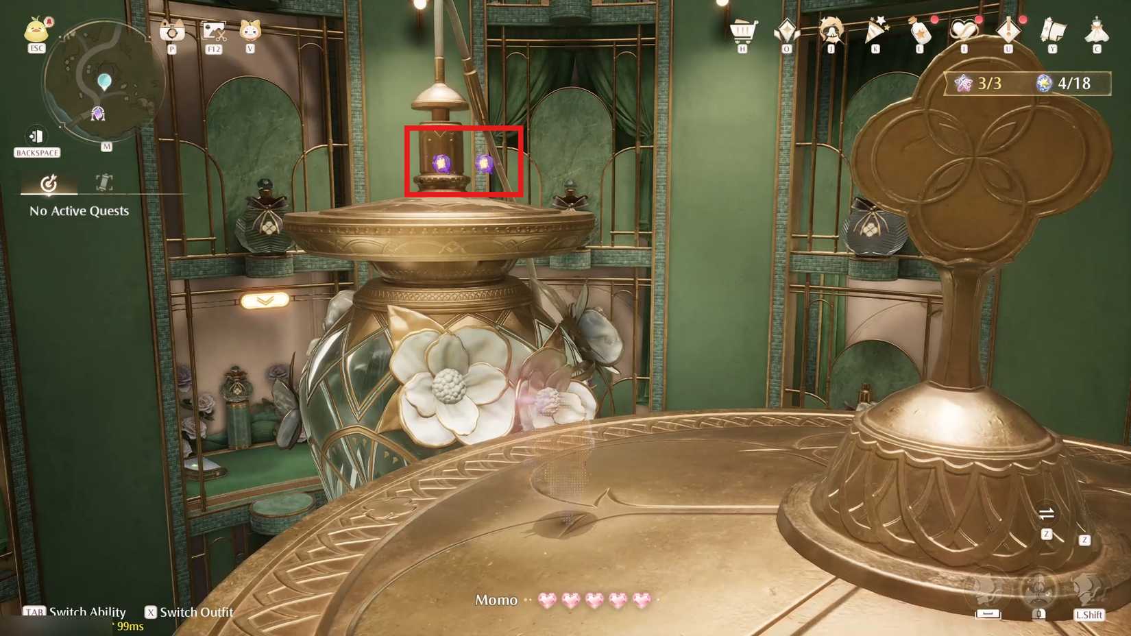 All Timis's Beauty Lab Whimstars and Dews of Inspiration in Infinity Nikki