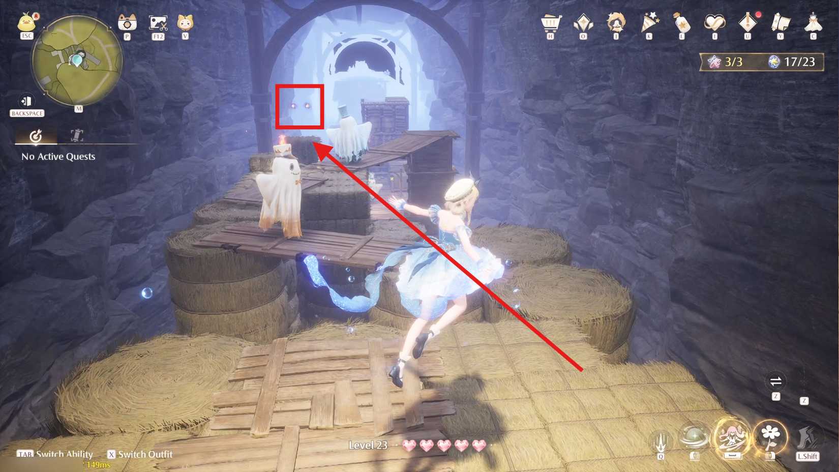 All Ghost Train Whimstars and Dews of Inspiration in Infinity Nikki