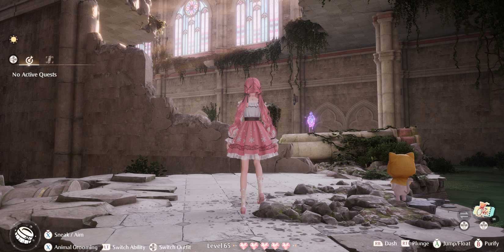 Palace Ruins Cavern Whimstar & Dews In Infinity Nikki