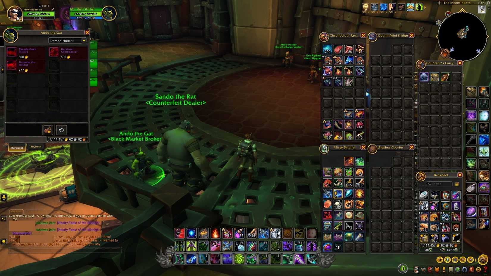 All Gallagio Loyalty Rewards Club Renown Rewards in WoW: The War Within