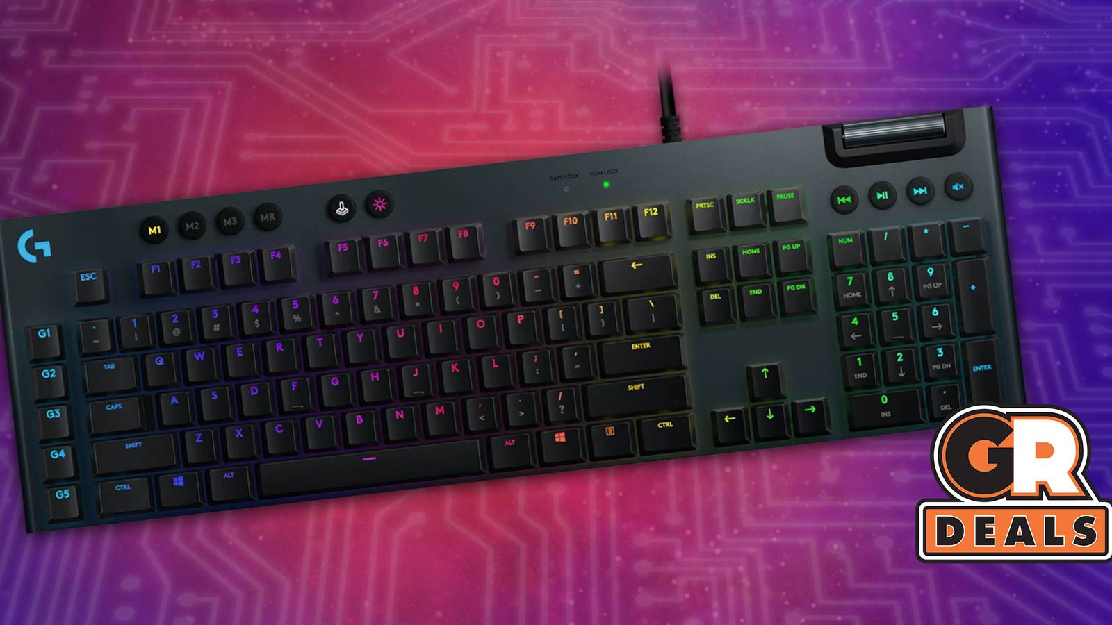 Logitech G815 Lightsync Gaming Keyboard Is 40% Off