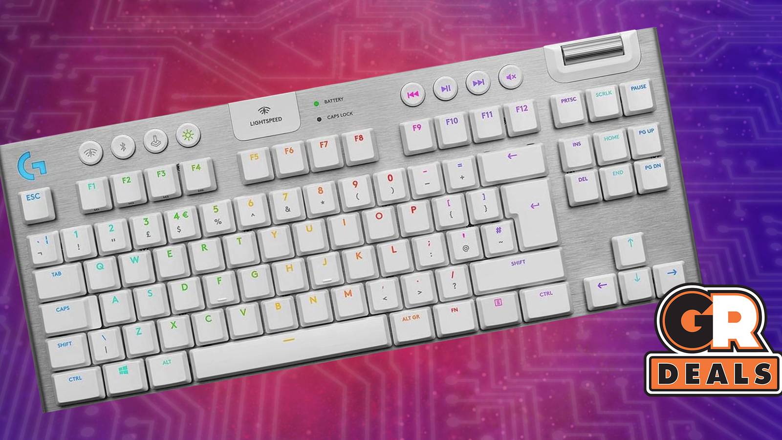 Get Logitech's Compact Wireless Gaming Keyboard at 48% Off