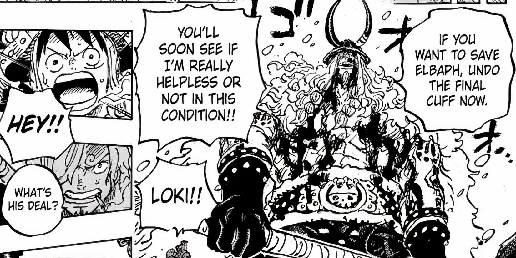 One Piece: Oda Reveals The Secret Power Behind Loki's Legendary Ragnir