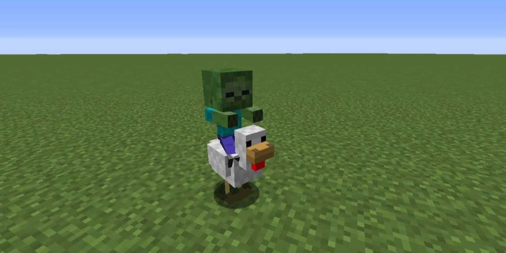 How to Spawn a Chicken Jockey in Minecraft
