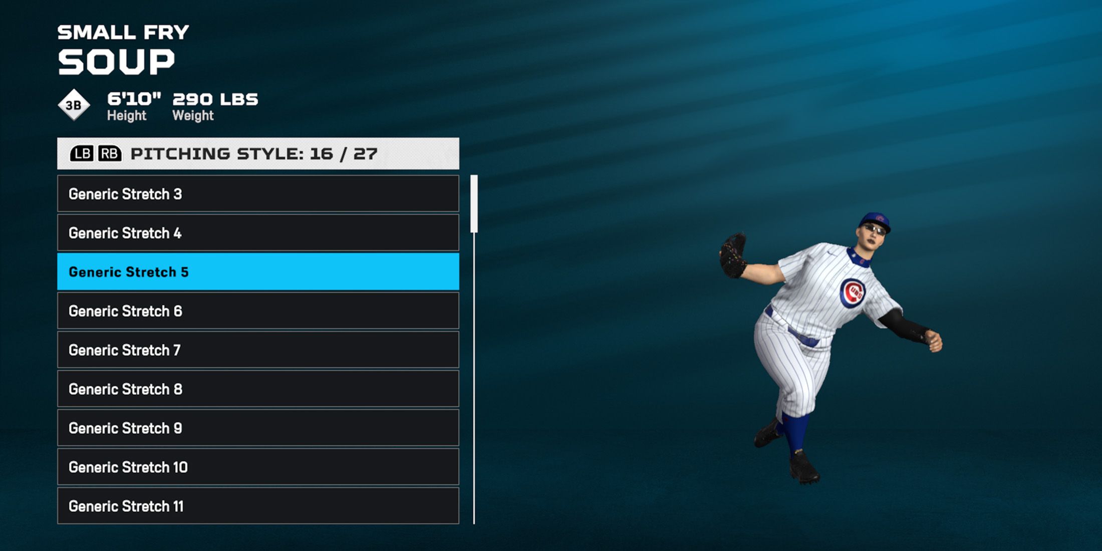 MLB The Show 25: All Submarine & Sidearm Pitchers
