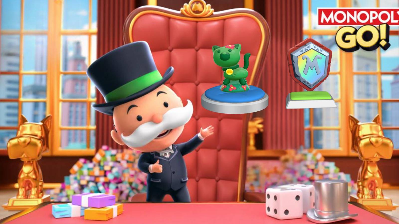 How to Get Rainbow Rune Shield & Garden Cat Token in Monopoly GO