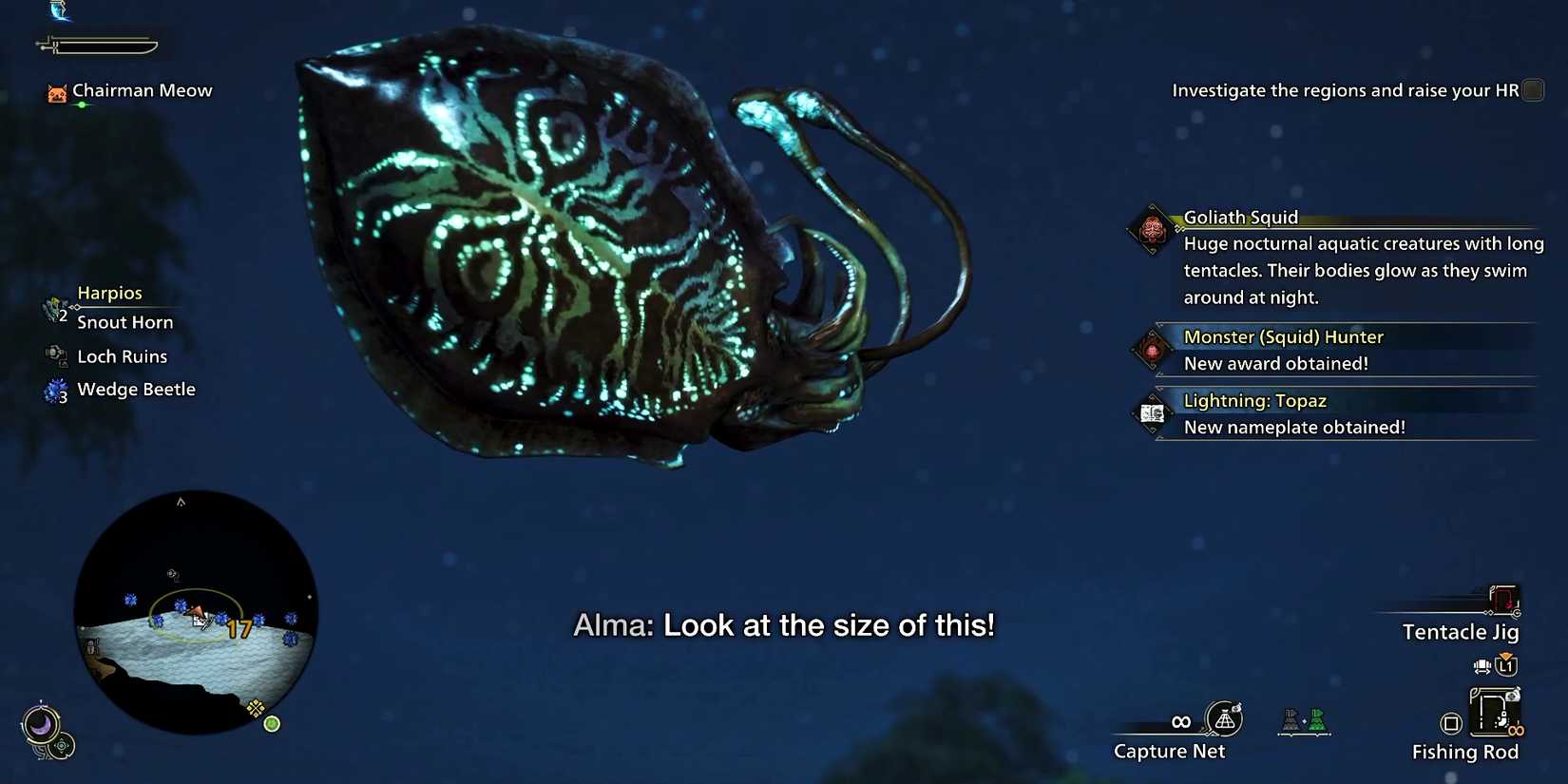 Where to Find a Giant Squid in Monster Hunter Wilds (Monster Squid Hunter)