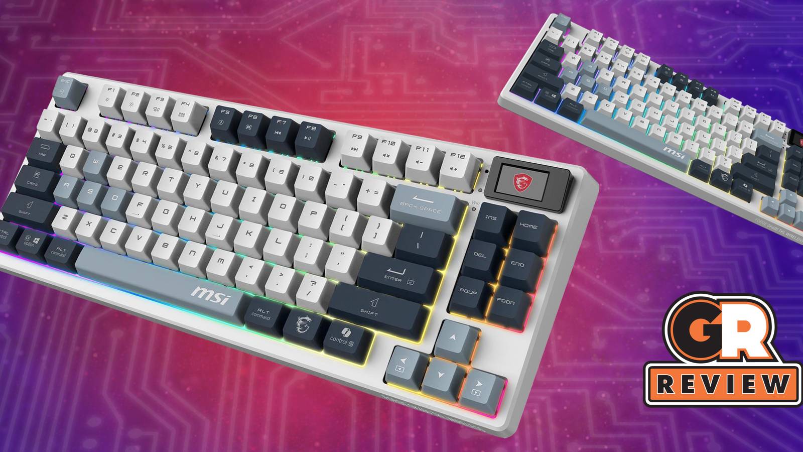 MSI Forge GK600 TKL Wireless Keyboard Review