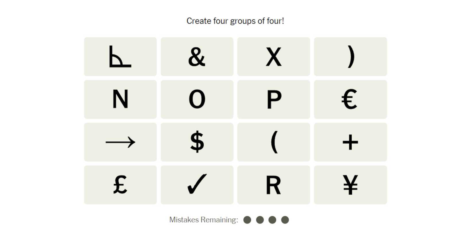 New York Times Connections Hints and Answers for #660 April 1, 2025