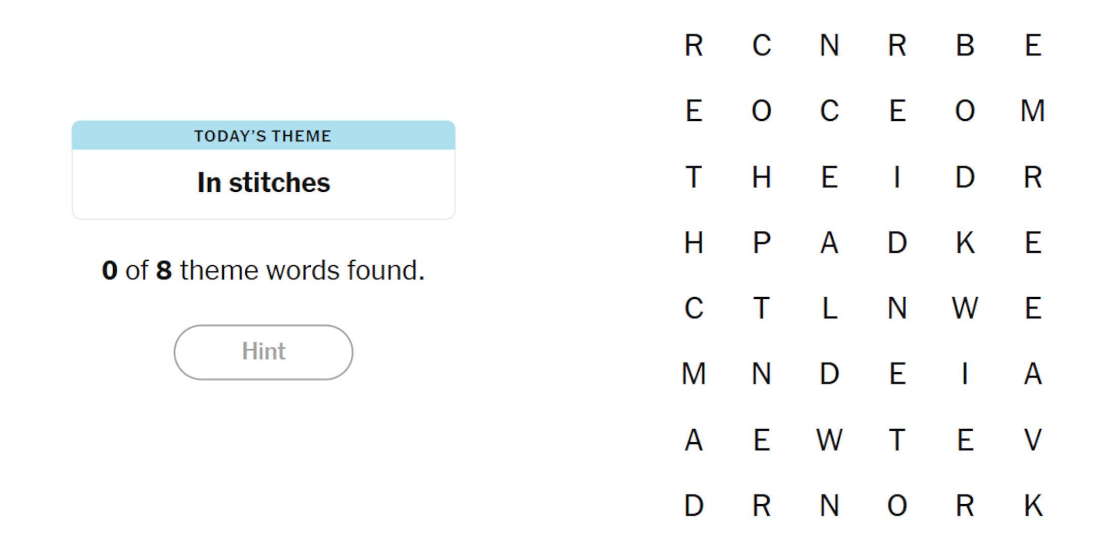 NYTs Strands Hints, Tips, and Answers for Today, March 23, 2025