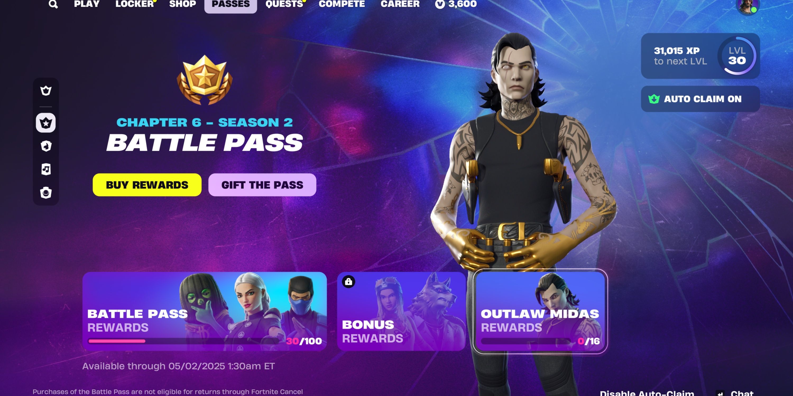 How to Get Outlaw Midas in Fortnite