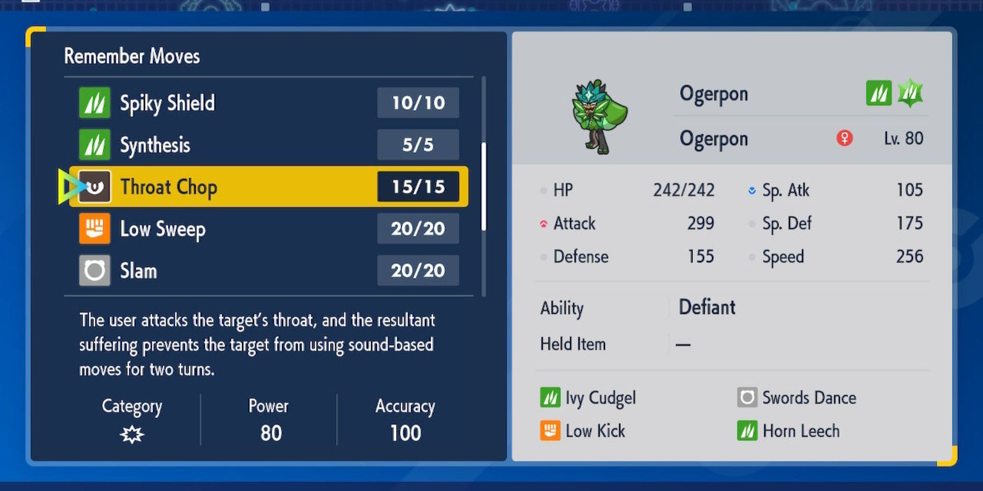 Throat Chop TM Location in Pokemon Scarlet & Violet