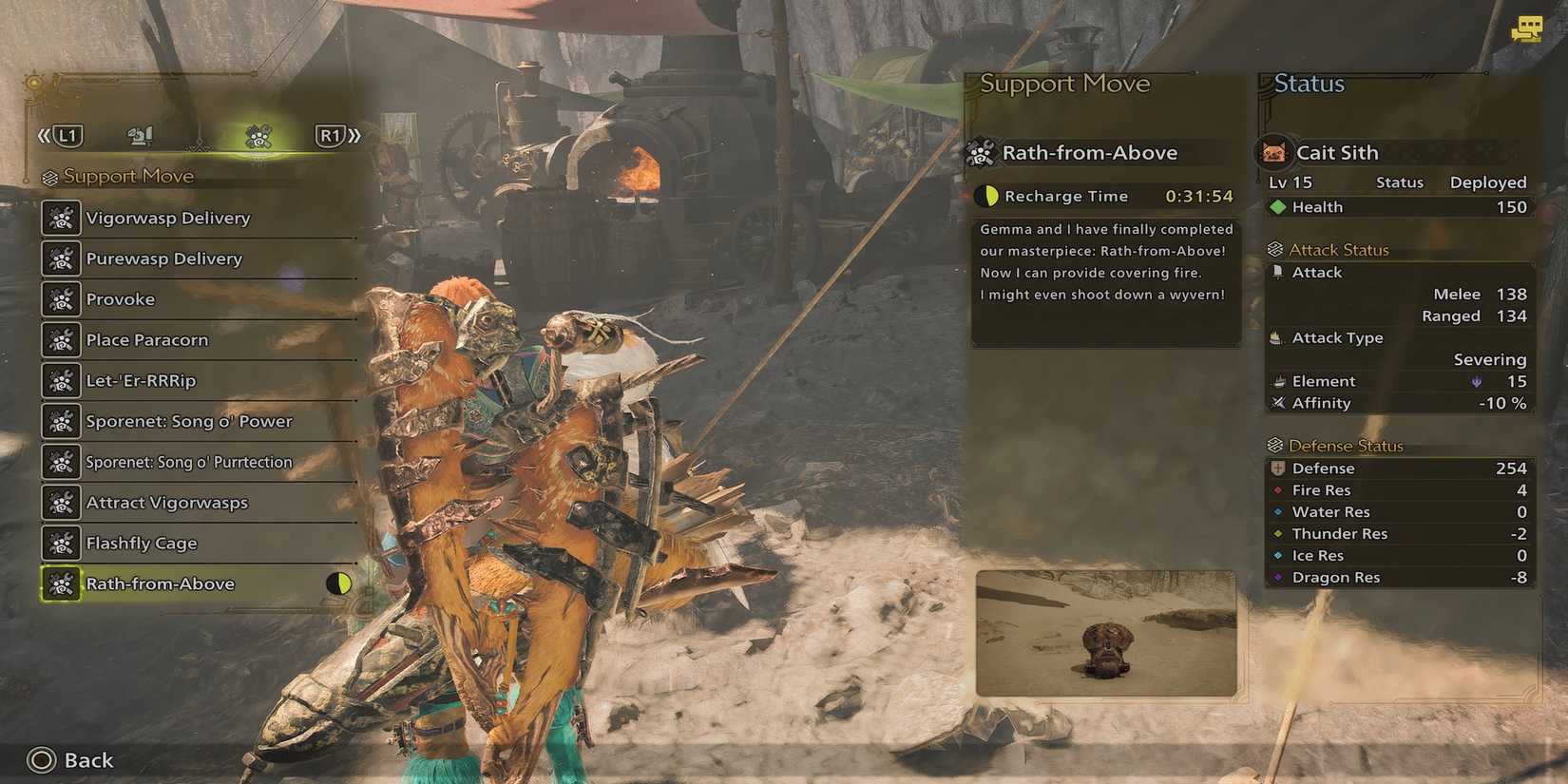 Best Palico Support Abilities In Monster Hunter Wilds