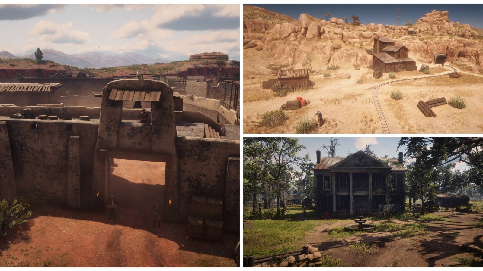 RDR2: All Gang Hideout Locations