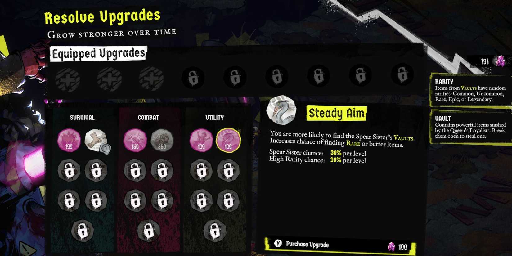 How to Unlock More Resolve Upgrades and Slots in Reignbreaker