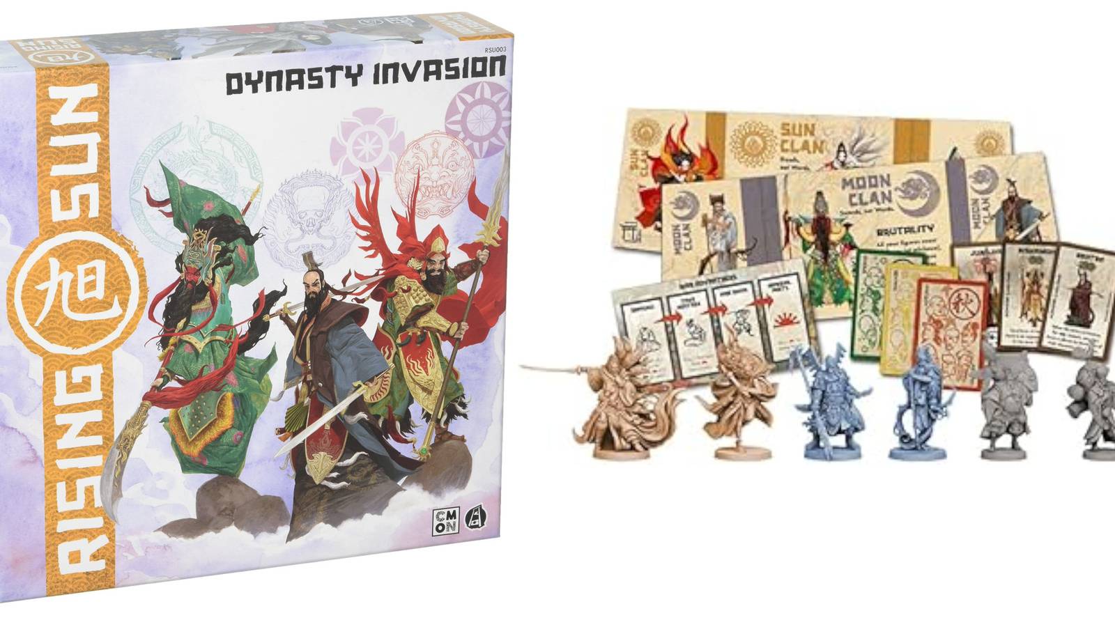 CMON Rising Sun: Dynasty Invasion Board Game Expansion On Sale At Amazon