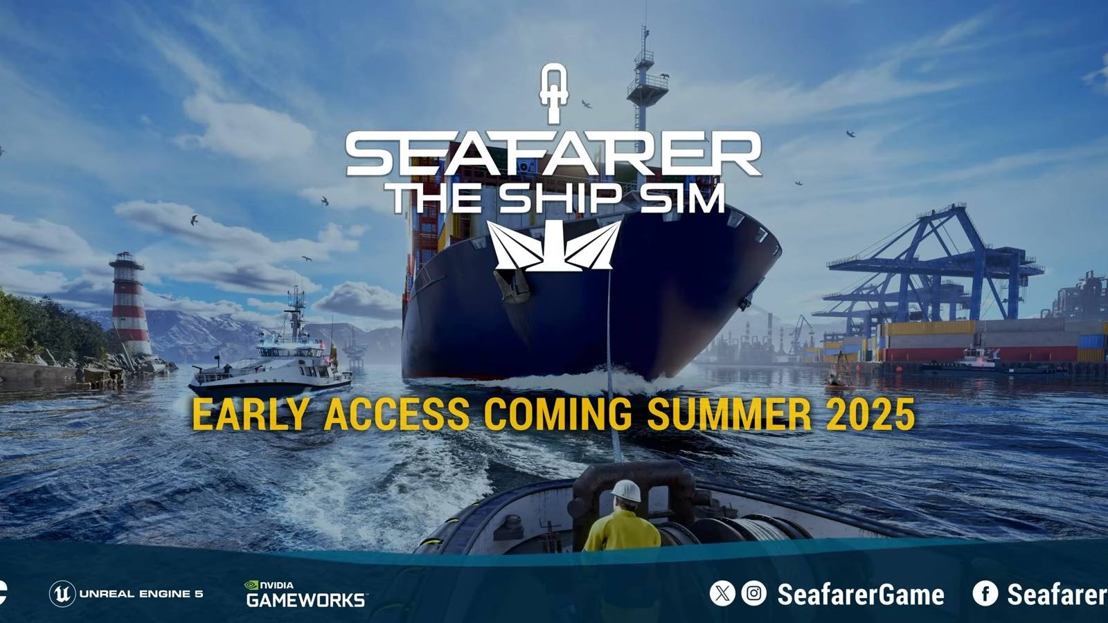 Seafarer: The Ship Sim - Early Access Announcement Trailer