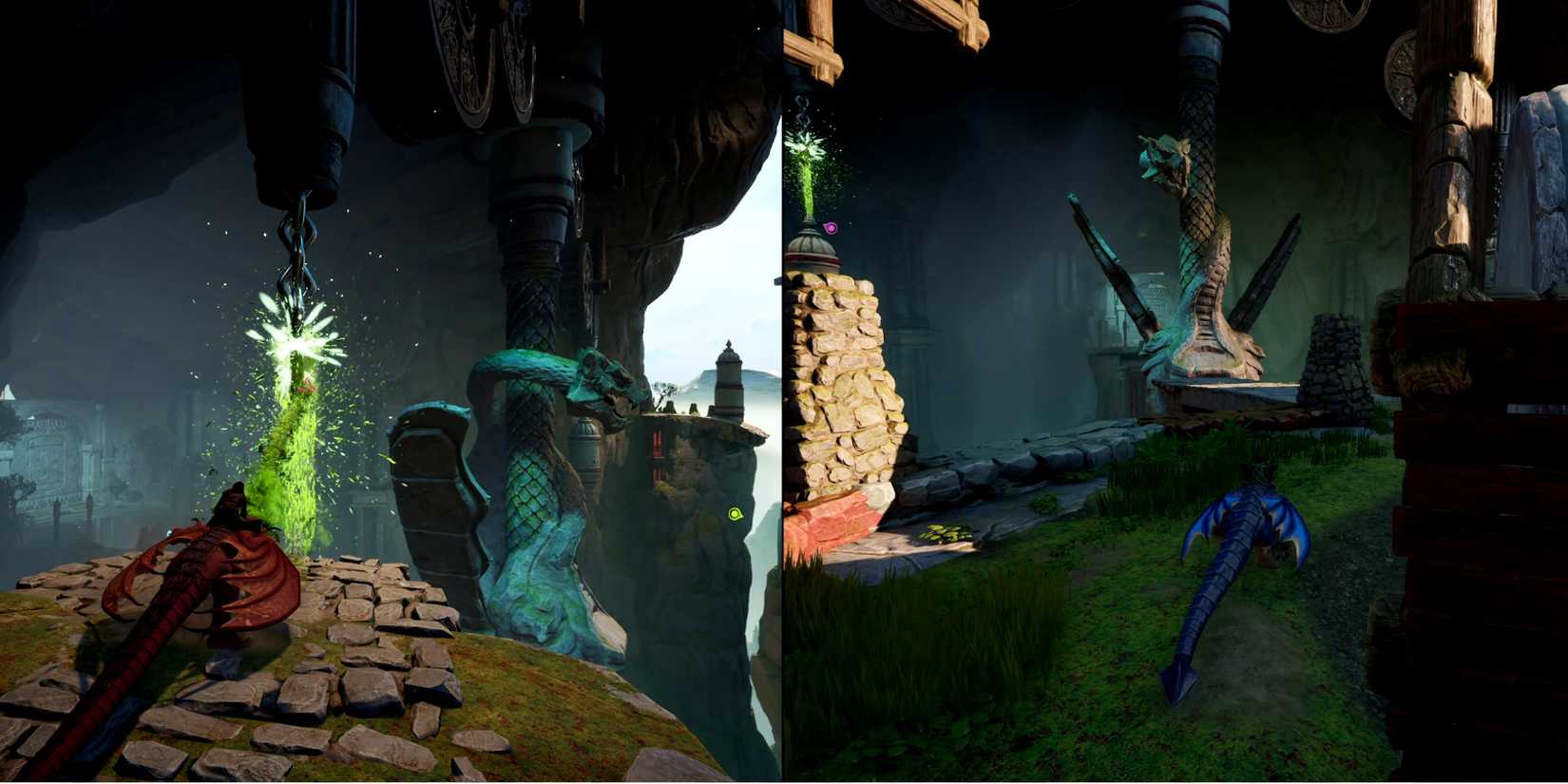 Split Fiction: Rise of the Dragon Realm Walkthrough (Chapter 5)