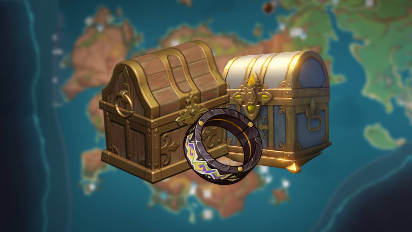 Sunset Blue Ring/Fragments Locations: All Precious & Luxurious Chest In ...