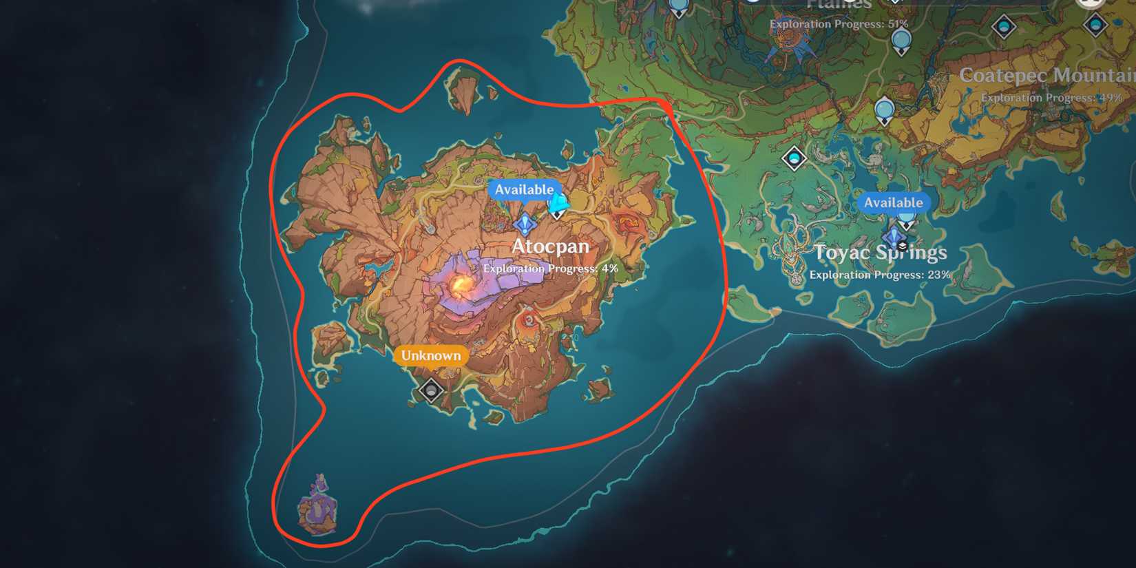 Sunset-Blue Obsidian Ring In Genshin Impact