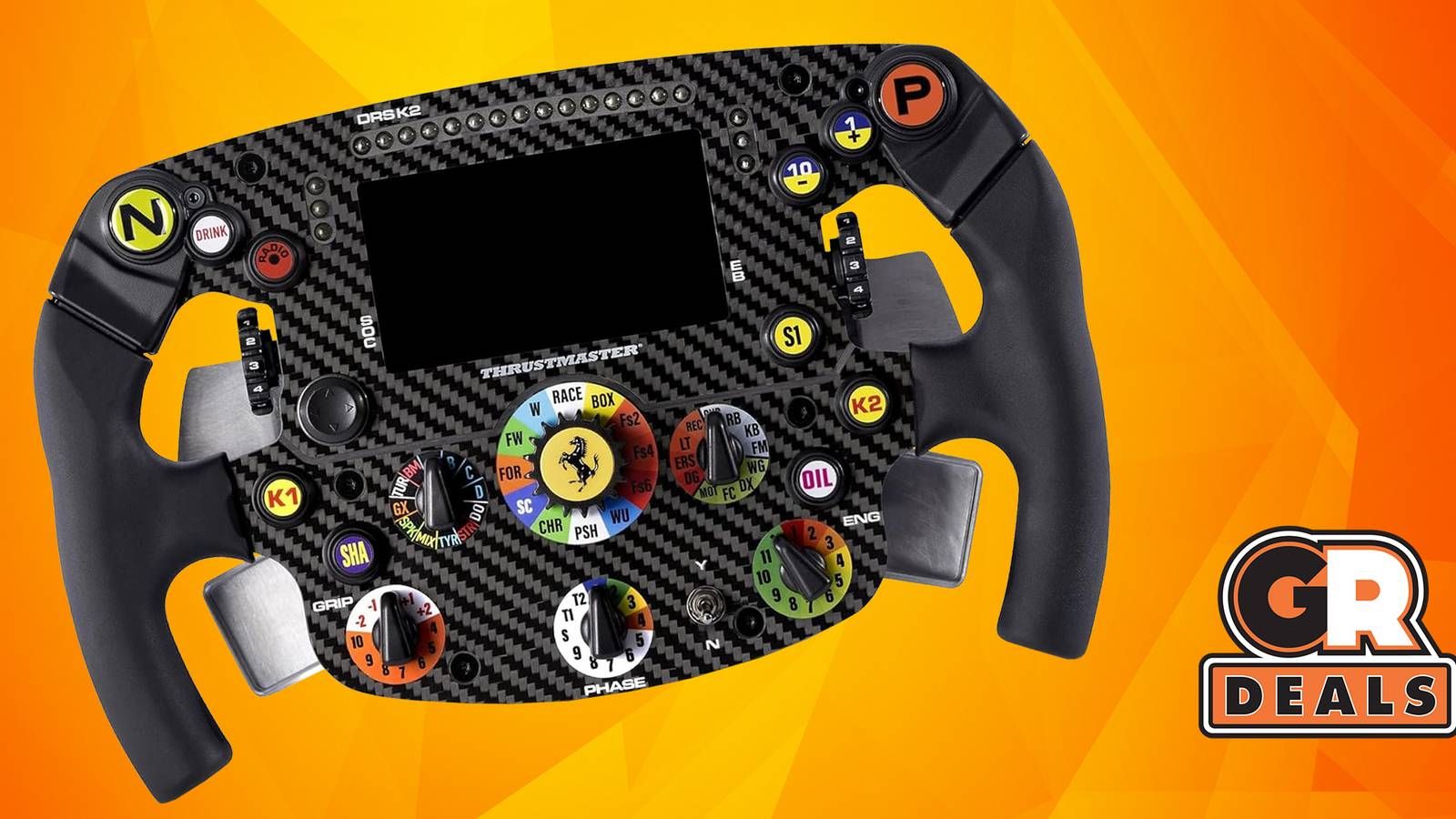 Get the Thrustmaster Ferrari SF 1000 Edition Racing Wheel At Lowest ...