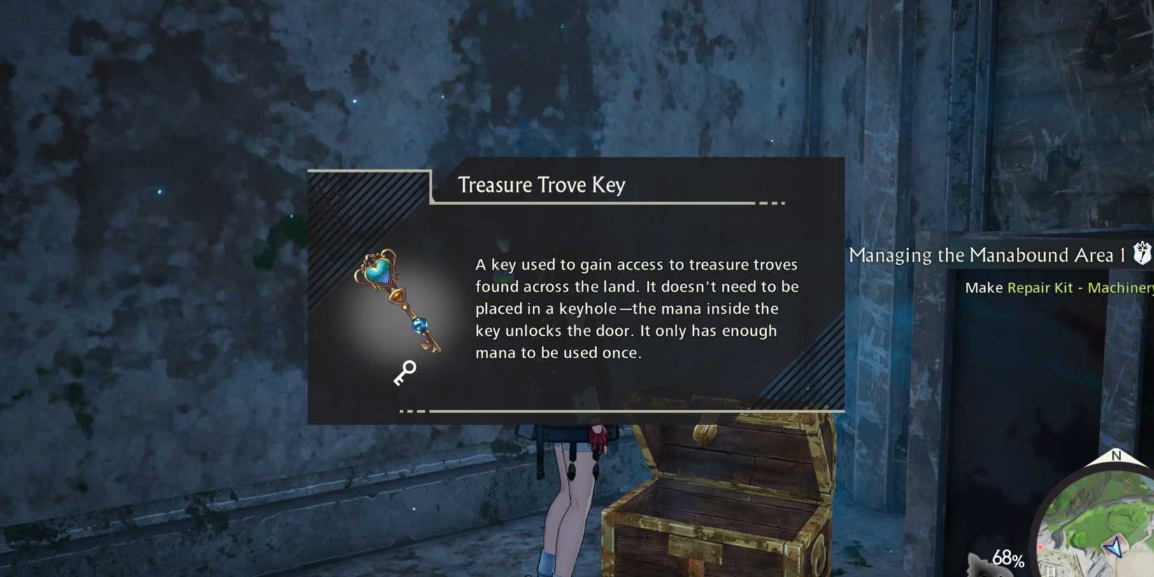 How to Open the Dux Lighthouse Sealed Chest in Atelier Yumia