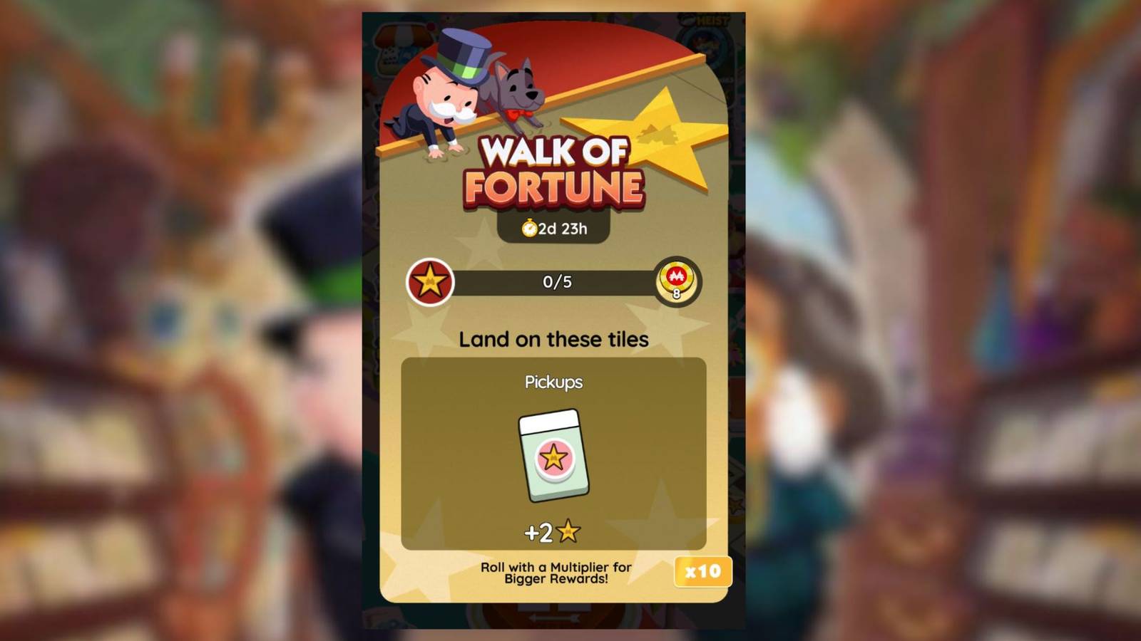 Monopoly GO: Walk Of Fortune Rewards And Milestones