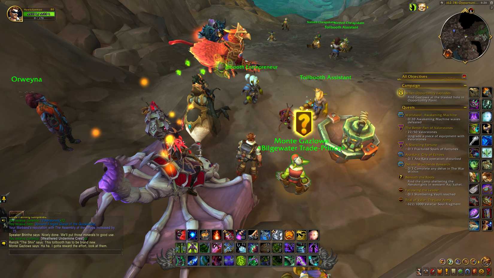 World of Warcraft: The War Within - Full Undermine Campaign Quest List