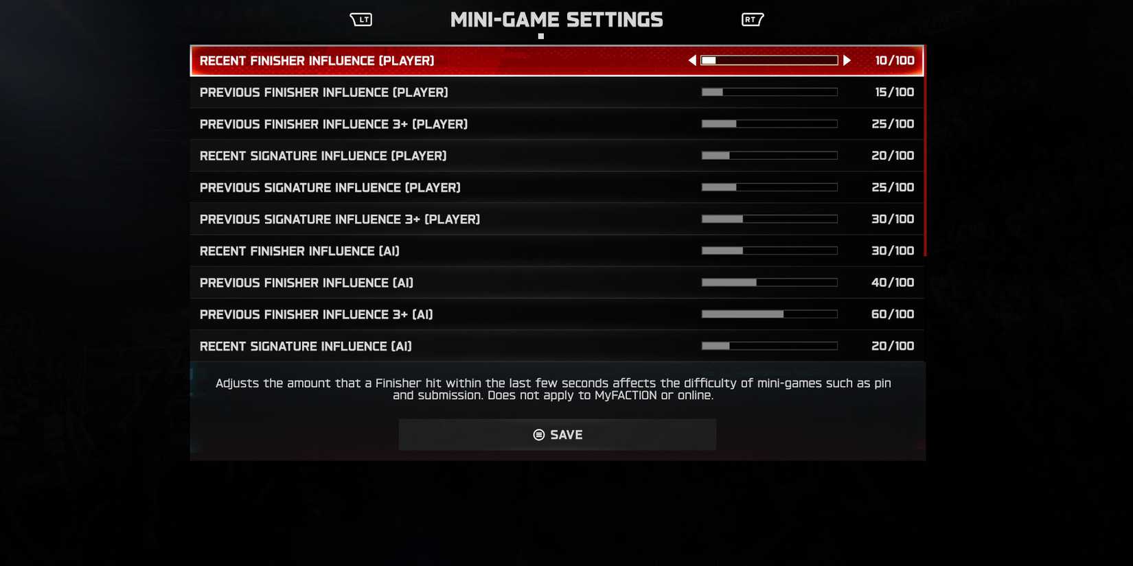 WWE 2K25: Advanced Pinning & Difficulty Sliders