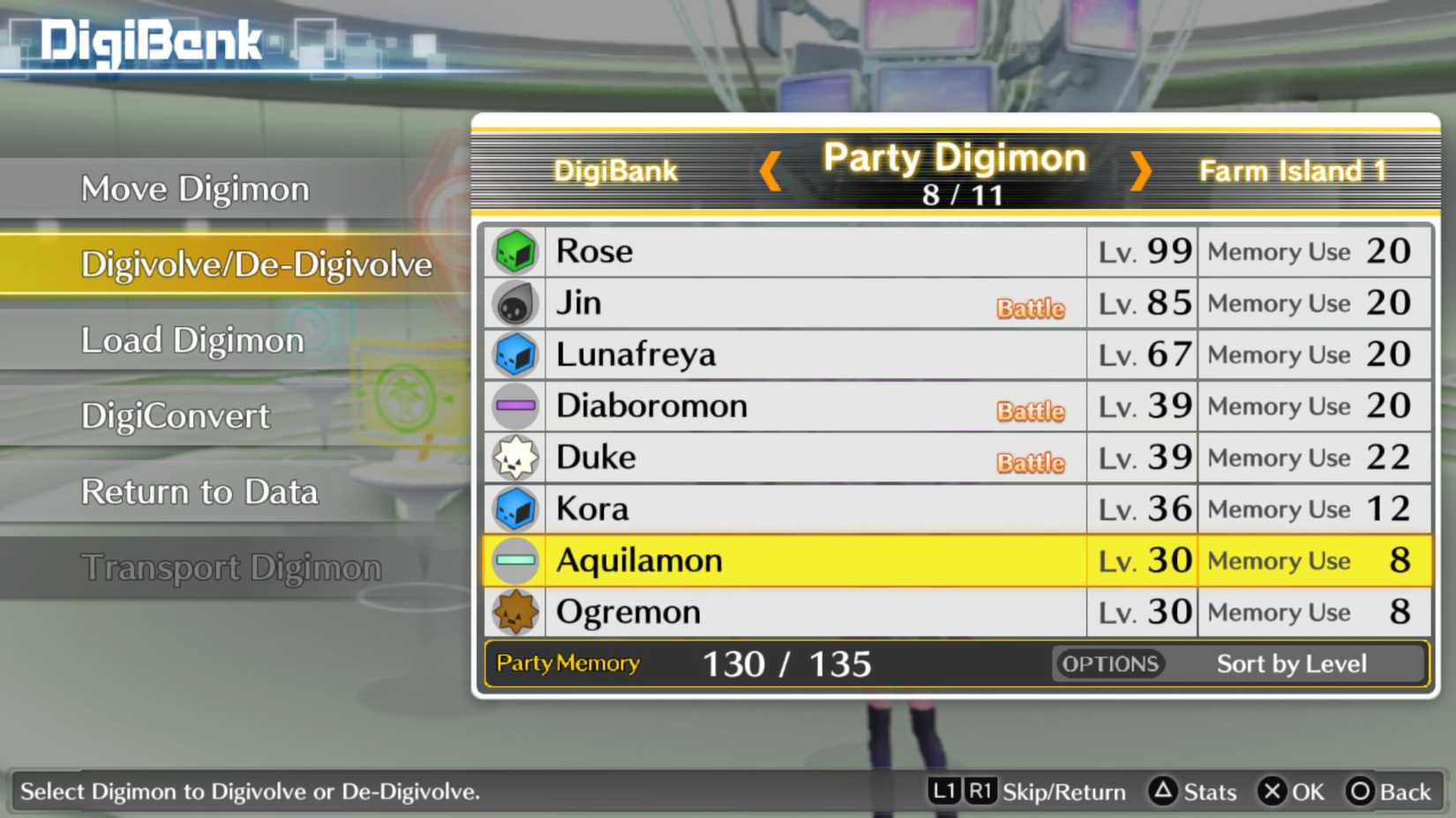 All Unlockable Digivolutions in Digimon Story Cyber Sleuth: Hacker's Memory