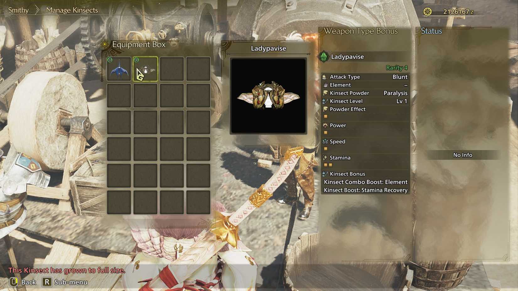 Best Kinsect in MH Wilds